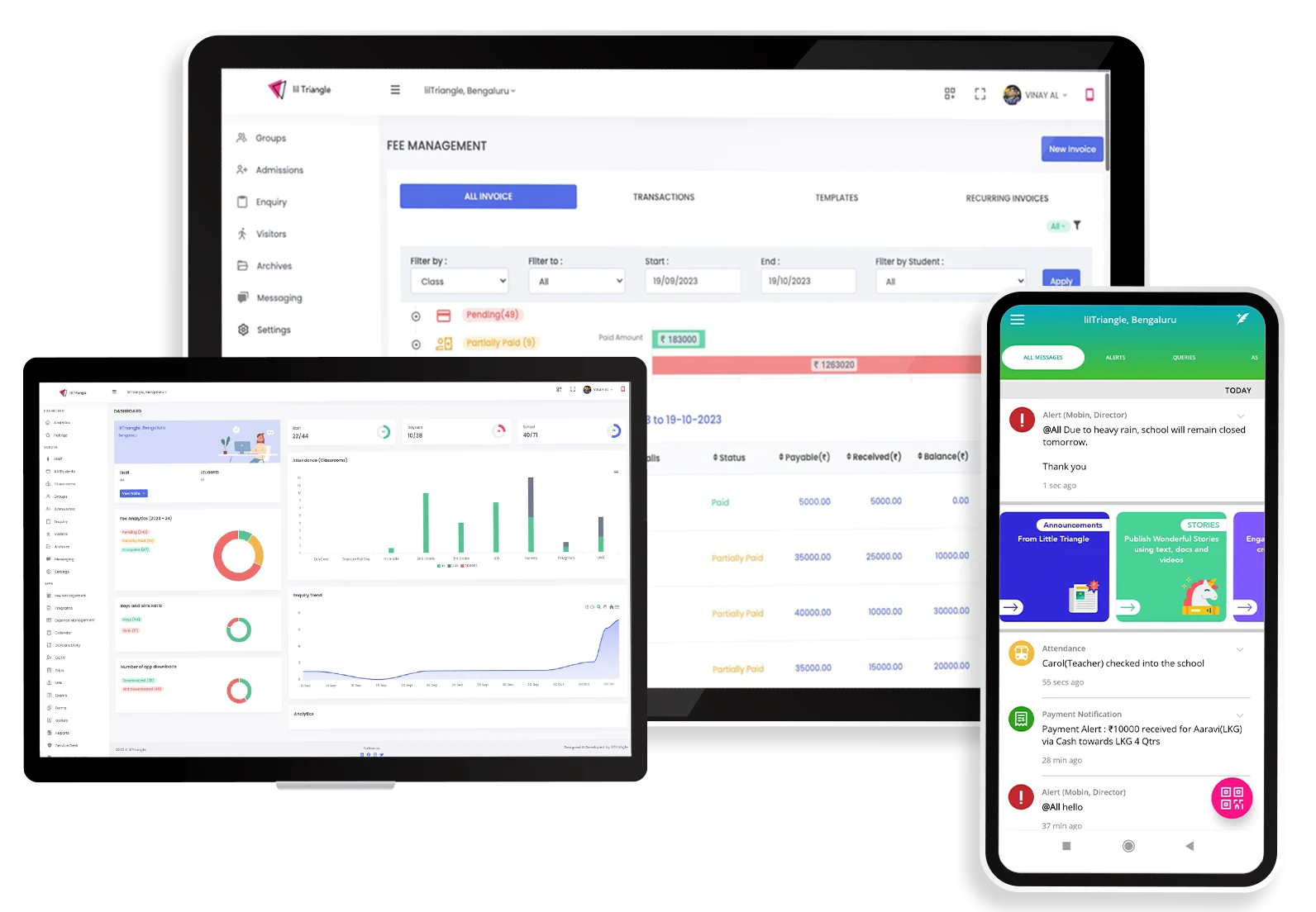 lil Triangle: Best Preschool & Daycare App